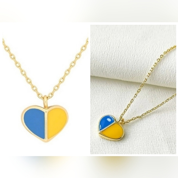 Alicia Bonnie | Jewelry | Alicia Bonnie Stand Together Ukraine 4k Gold ...